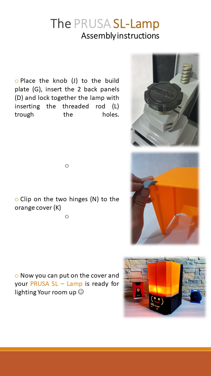PRUSA SL-Lamp by Peter | Download free STL model | Printables.com
