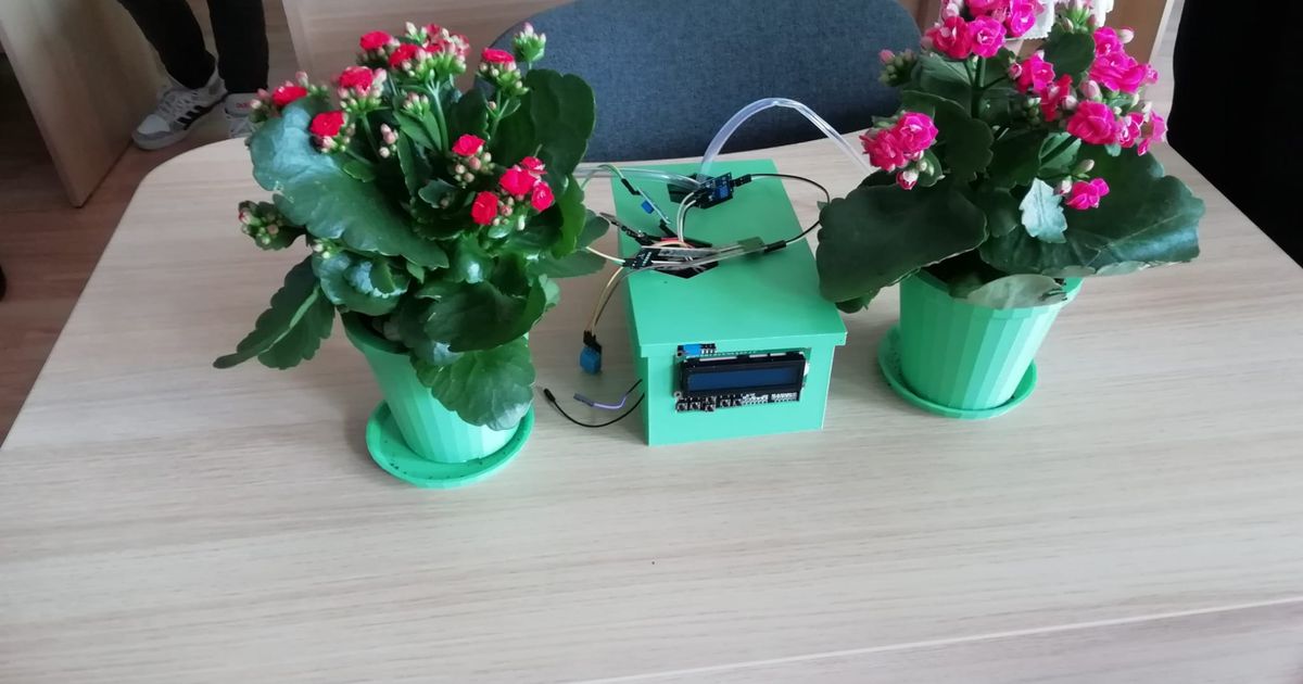 Arduino auto plant grower by Mqte7 | Download free STL model ...
