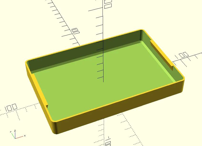 Parametric stackable insert for rugged box by dickie24 | Download free ...