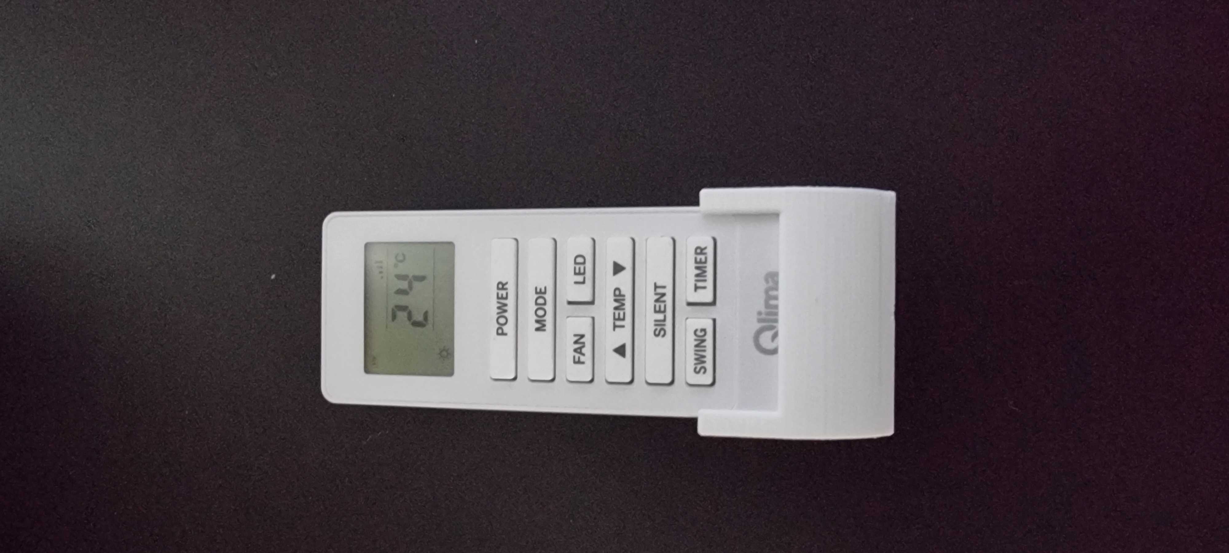 Qlima AC remote holder by Dan Henriksen | Download free STL model ...