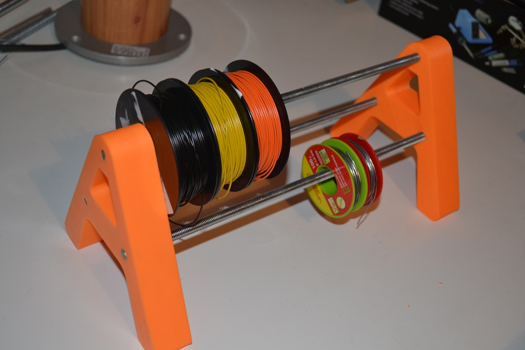Cable Spool Holder by lukmert | Download free STL model | Printables.com