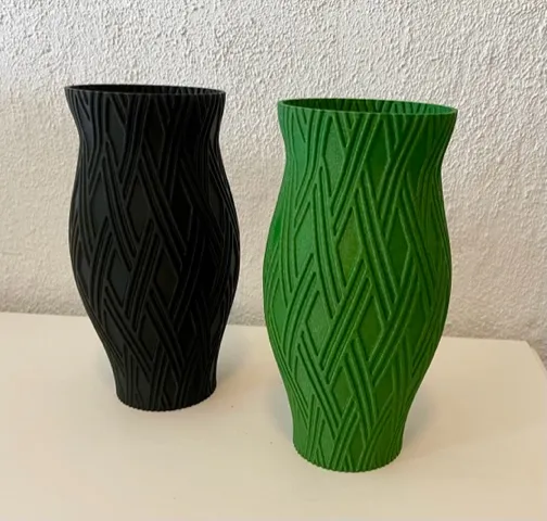 Vase with pattern by ConnectedDots3D | Download free STL model ...