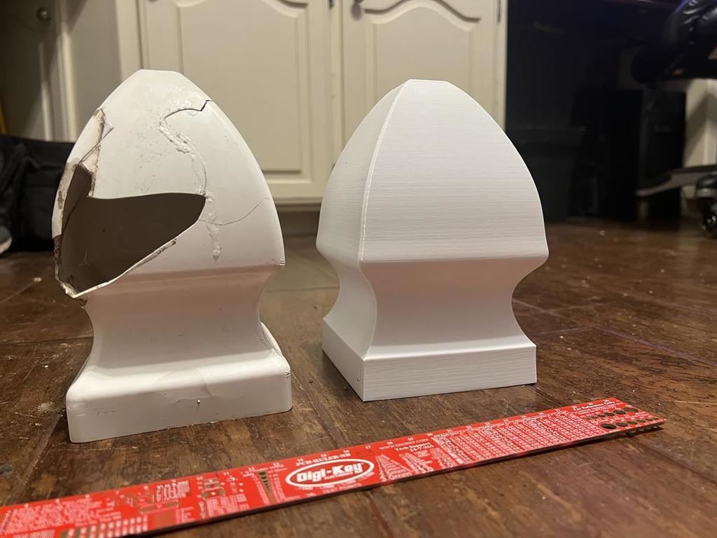 4 Inch Gothic Post Cap by Kisssys | Download free STL model ...