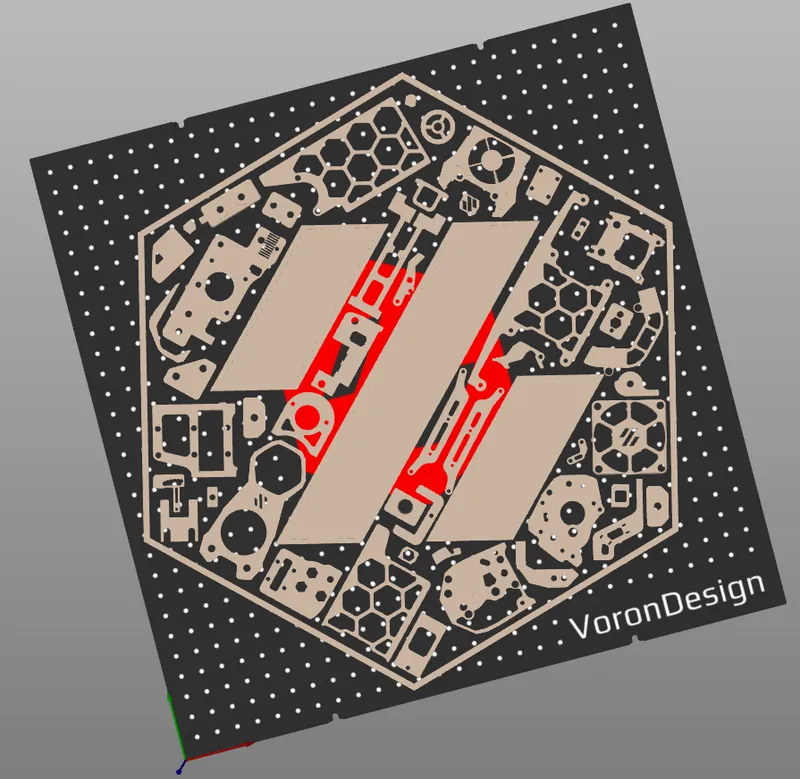 VORON Background with Parts of Voron 2.4, Stealthburner and TAP von ...