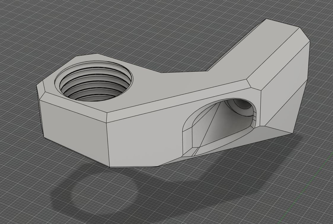 Modified CW2 mount M12x1.25 for CNLinko connectors and CANBUS umbilical ...