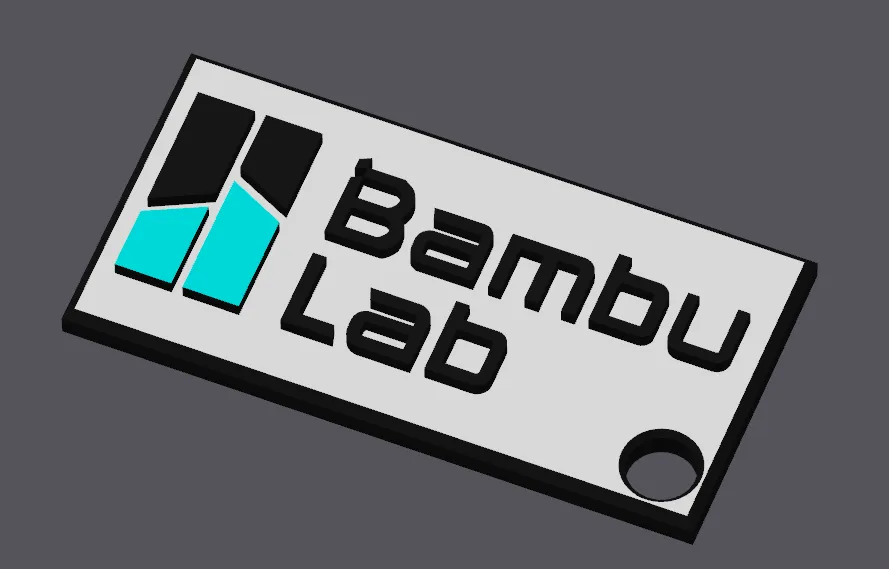 Bambu Lab Schlüsselanhänger / Keychain by Cryd | Download free STL ...