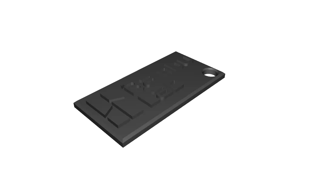 Bambu Lab Schlüsselanhänger / Keychain by Cryd | Download free STL ...