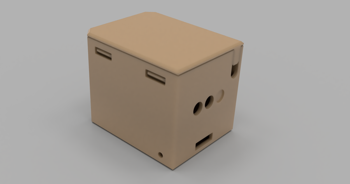 Enclosure for WeMos D1 mini with the Relay-Shield autorstwa 100prznt ...