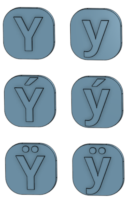 Magnets as alphabet [CZ][DE][EN] version by mrmila | Download free STL ...