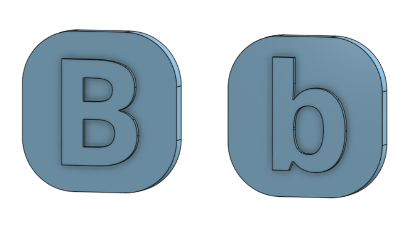 Magnets as alphabet [CZ][DE][EN] version by mrmila | Download free STL ...