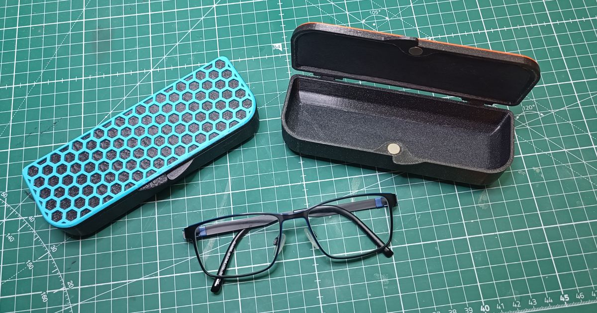 Glasses case by Kongolasse | Download free STL model | Printables.com