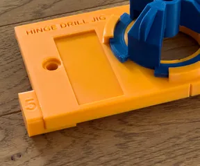 35mm Hinge Template (5mm) by PaŠe | Download free STL model ...