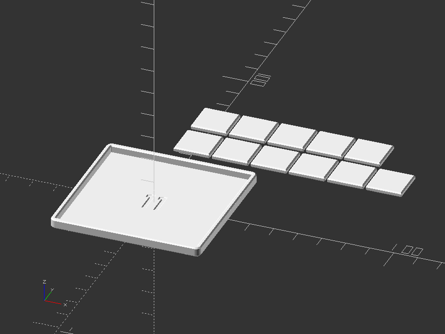 Square packing problem by Jack | Download free STL model | Printables.com