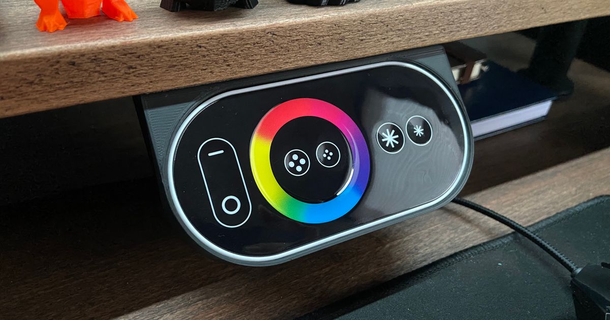 LED-RGB Controller Remote mount by Flo Cmli | Download free STL model ...