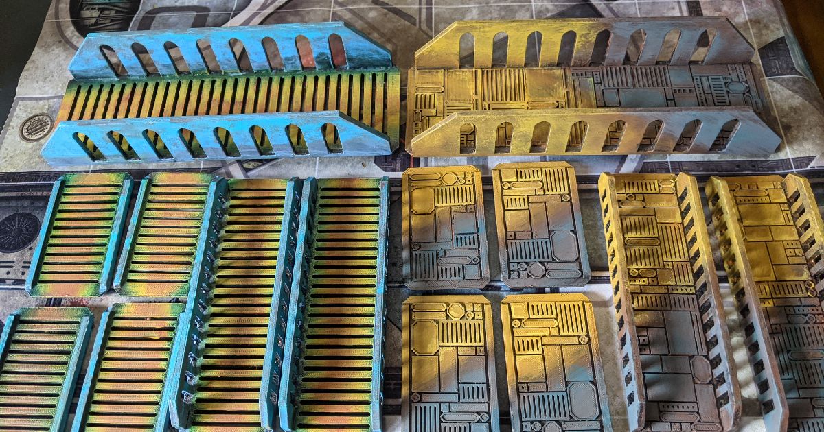 Walkway Terrain by medicationforall | Download free STL model ...