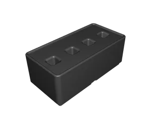 Gridfinity Bambu Nozzle Storage by Nomad | Download free STL model ...