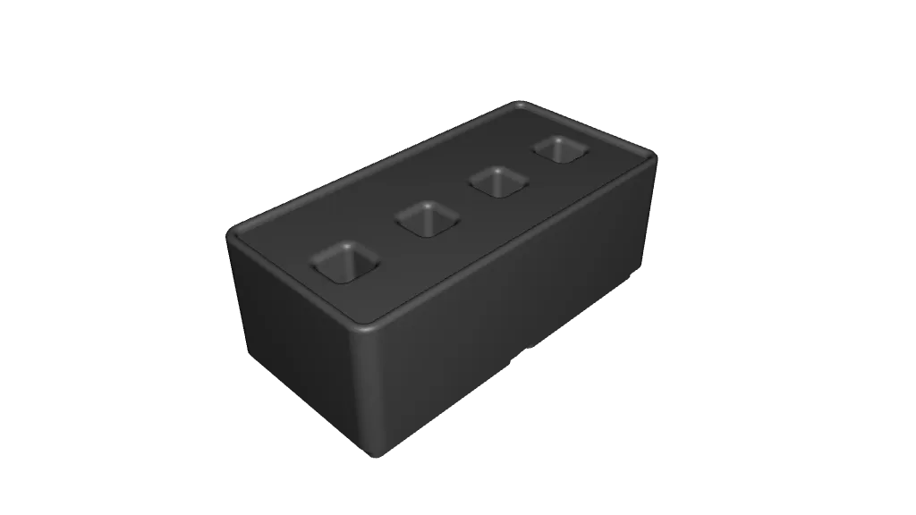 Gridfinity Bambu Nozzle Storage by Nomad | Download free STL model ...