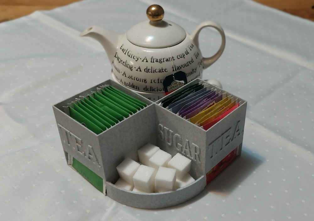 Tea shelf by ELPABLO | Download free STL model | Printables.com