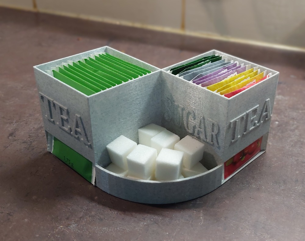 Tea shelf by ELPABLO | Download free STL model | Printables.com