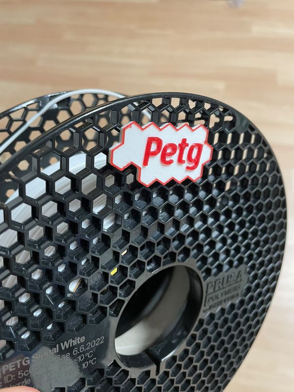 Prusament spool label by Hráďa | Download free STL model | Printables.com