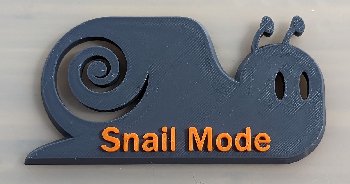 Battlesnake "Snail Mode" Plaque by Xtagon | Download free STL model | Printables.com