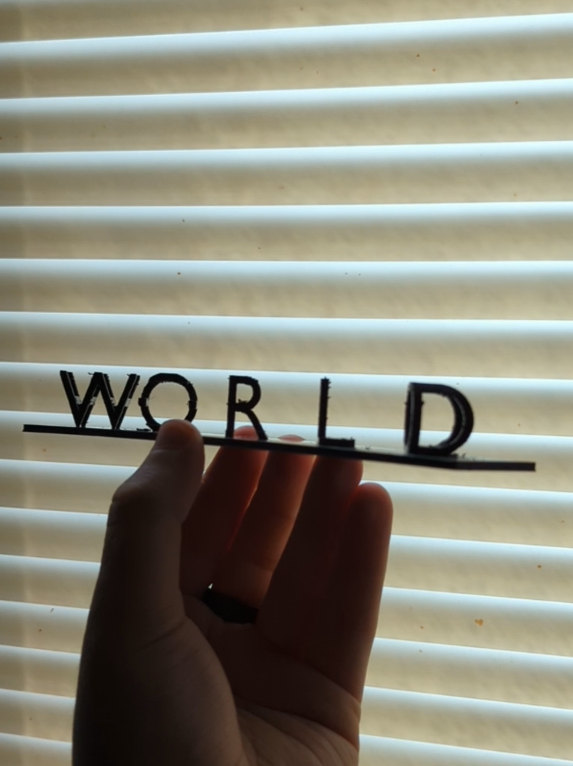 Hello World Ambigram/Intersection Illusion by Xtagon | Download free ...