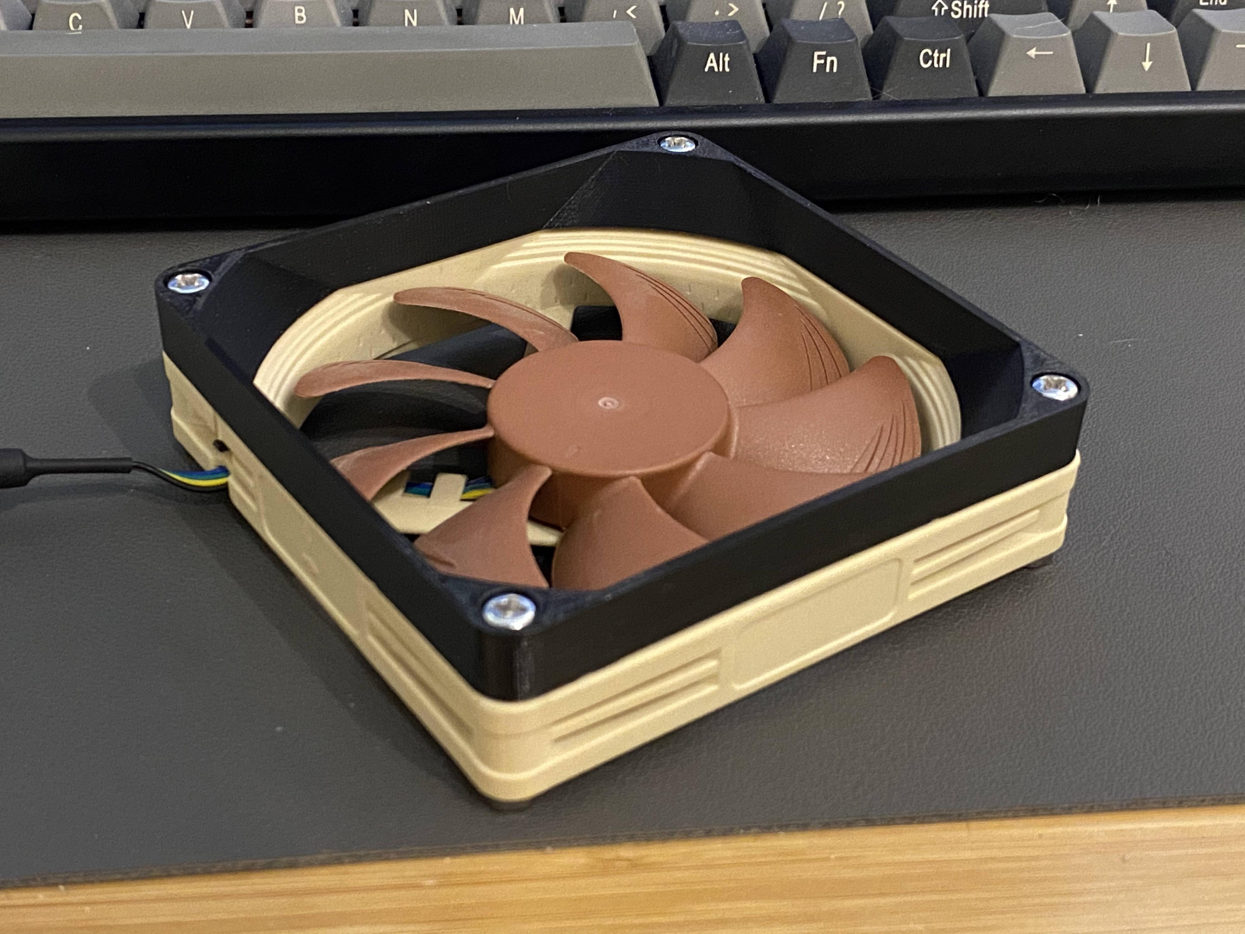 Noctua NF-A9 Fan Duct by ajblackie | Download free STL model ...