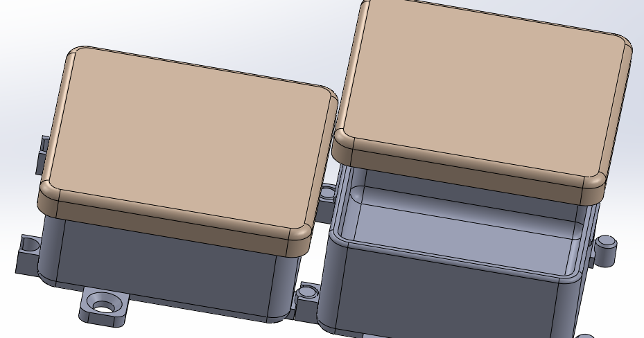 Tiny, Gangable Trays with Snap-fit Lids by Fergy7 | Download free STL ...