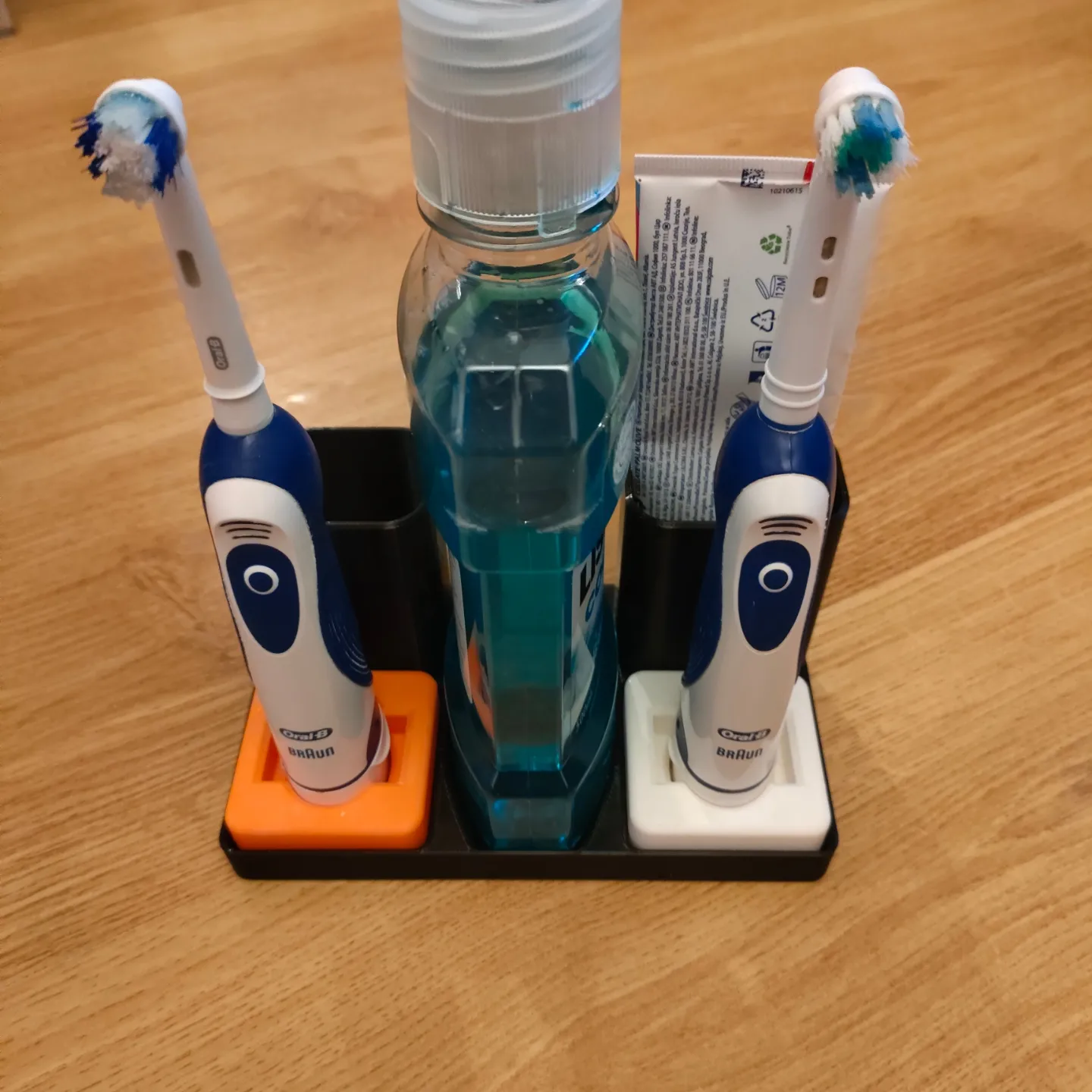 Tray for toothbrushes, toothpaste and Listerine mouthwash by DGA ...