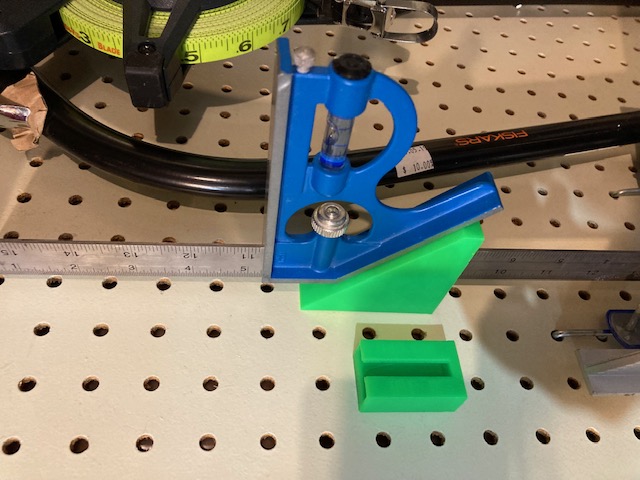 Pegboard combi-square holder by middleagedspread | Download free STL ...