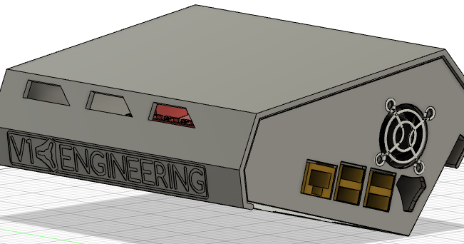 LowRider 3 CNC SKR+Raspberry Pi Control Box by revnull | Download free ...