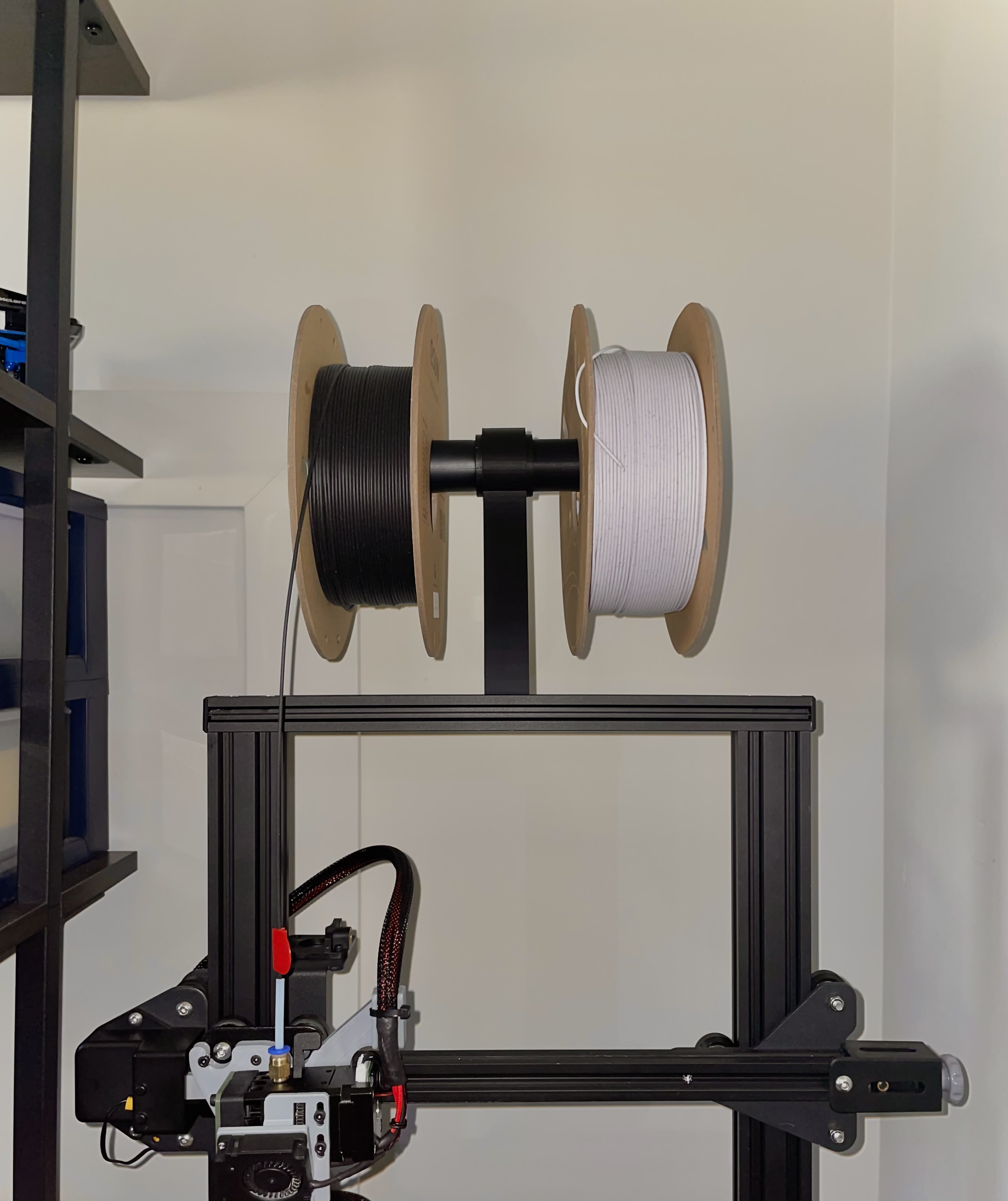 Dual Spool Holder for 2020 Extrusion by Will_Herrington | Download free ...