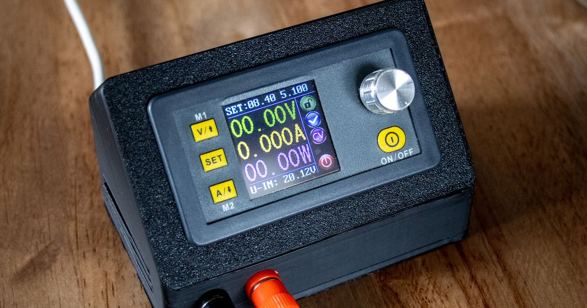 USB-C Powered DPS Power Supply Case by dustin | Download free STL model ...