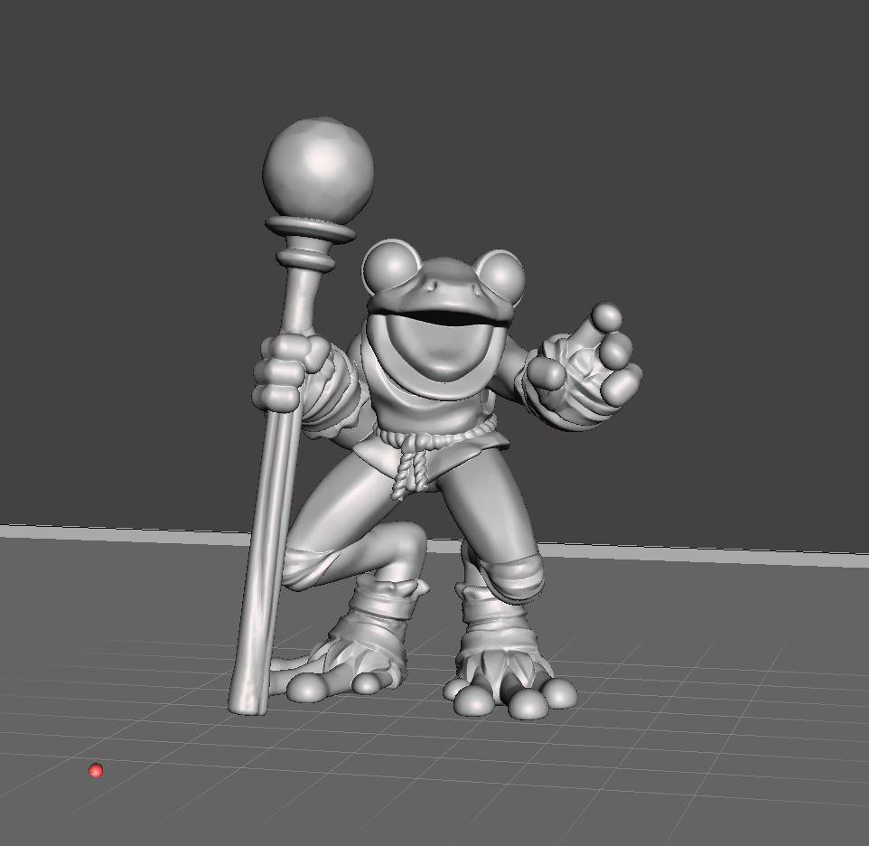 Frogfolk Mage by Chris94 | Download free STL model | Printables.com
