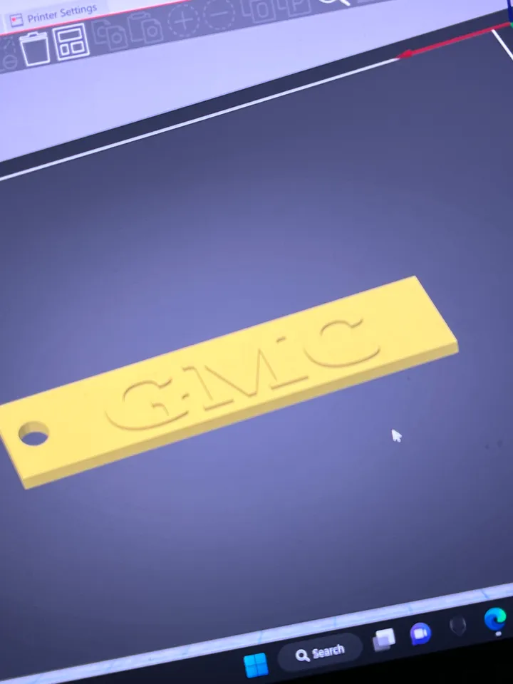GMC key chain by jredmon45 | Download free STL model | Printables.com