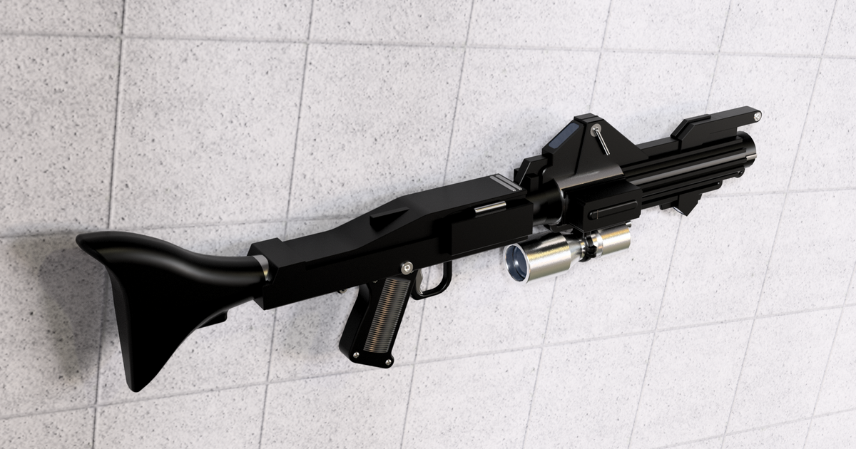 Custom design DC15A short rifle by jaztermareal | Download free STL ...