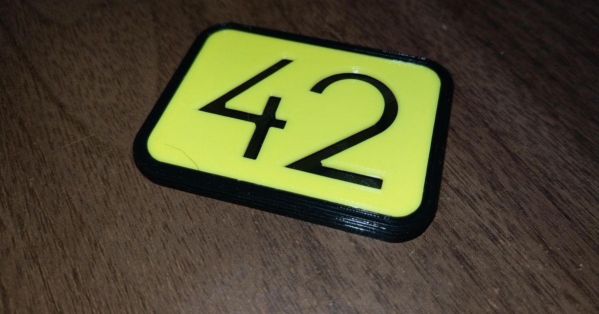 42 - Version02 by kaje | Download free STL model | Printables.com