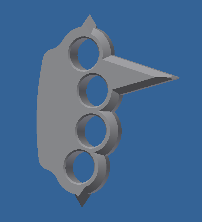 Knuckle Duster by CadDad | Download free STL model | Printables.com