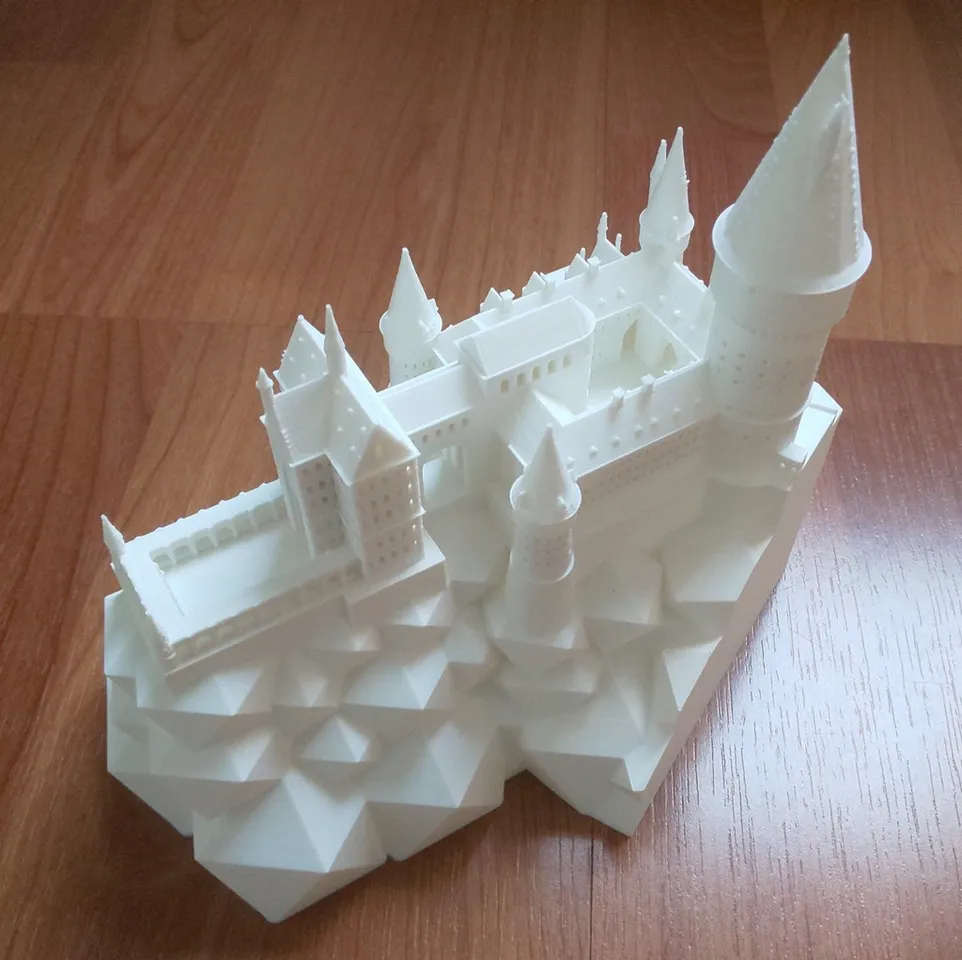 Hogwarts Castle (3 parts for larger print) by kisscoool18 | Download ...