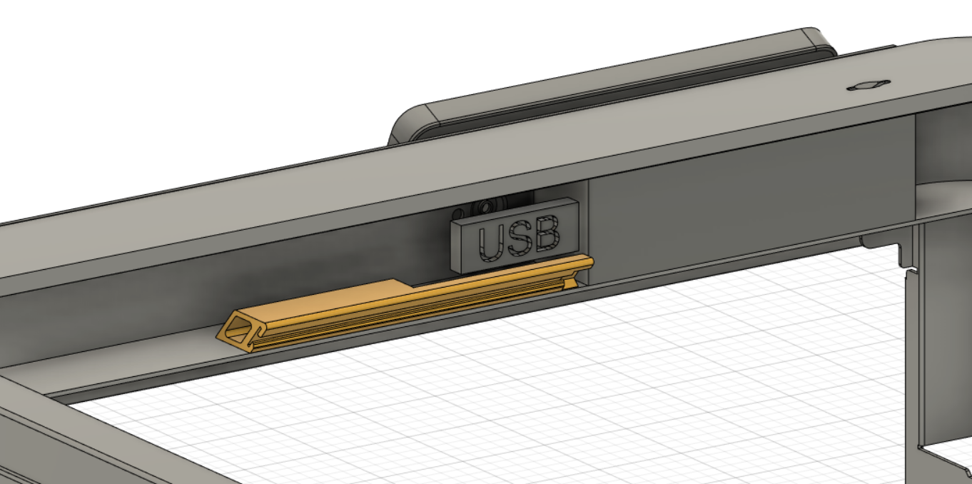 DIY LED Bambu Lab P1P - Magnetic Front/Top Mount by Rob | Download free ...