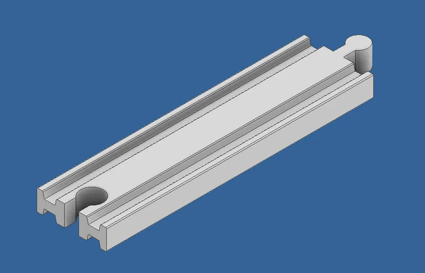 Train Tracks by CadDad | Download free STL model | Printables.com