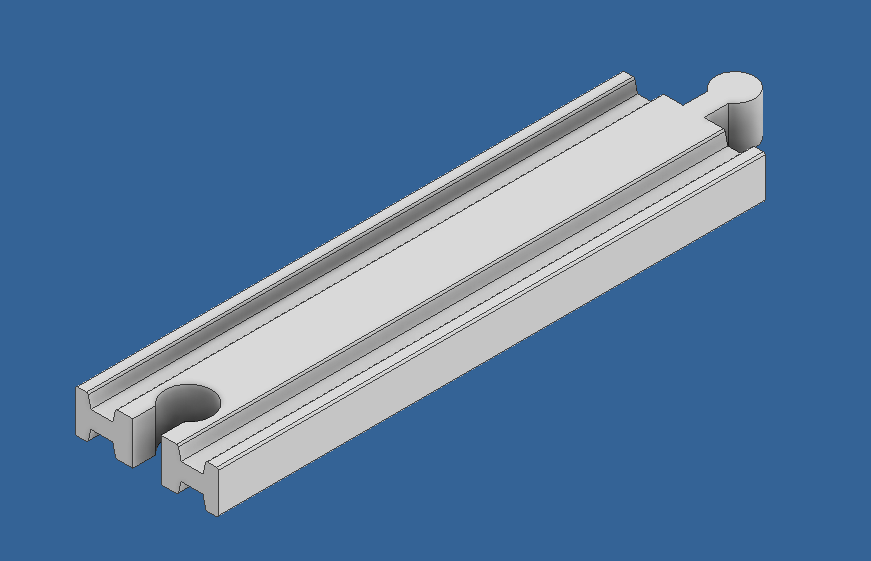 Train Tracks by CadDad | Download free STL model | Printables.com
