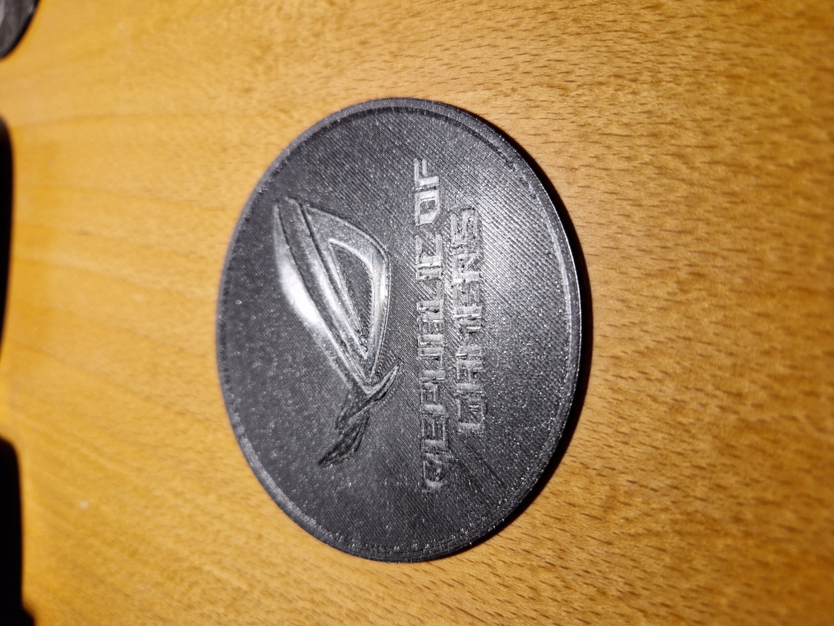 ROG Coaster, with coaster holder. by echo | Download free STL model ...