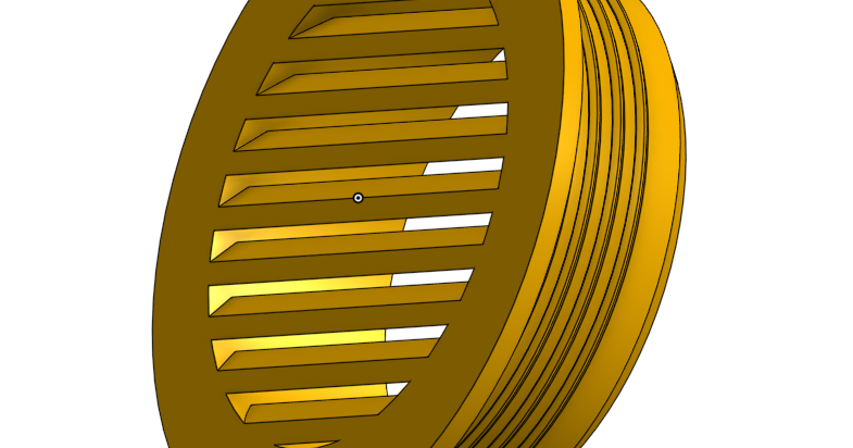 2 Inch Round Vent by AllTheHobbies | Download free STL model ...