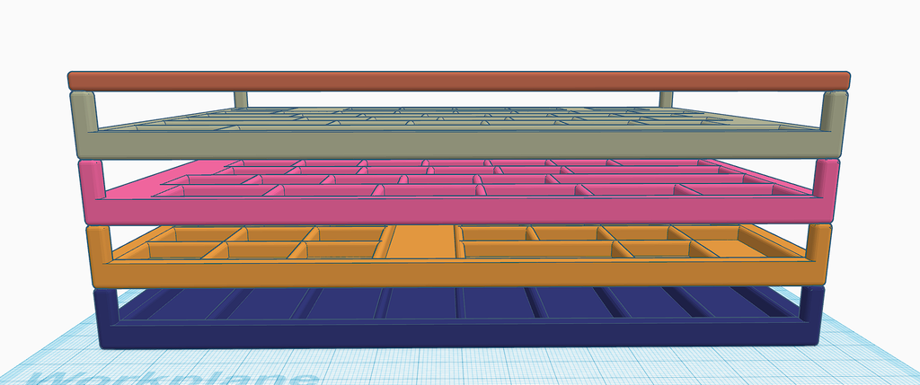 ANSI Keycap Storage - Stackable by rmpel | Download free STL model ...