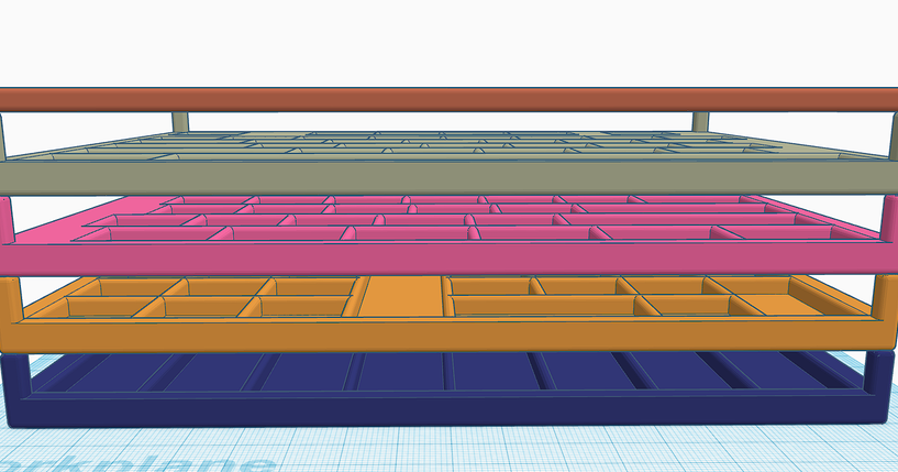 ANSI Keycap Storage - Stackable by rmpel | Download free STL model ...