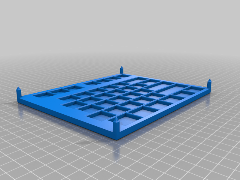 ANSI Keycap Storage - Stackable by rmpel | Download free STL model ...