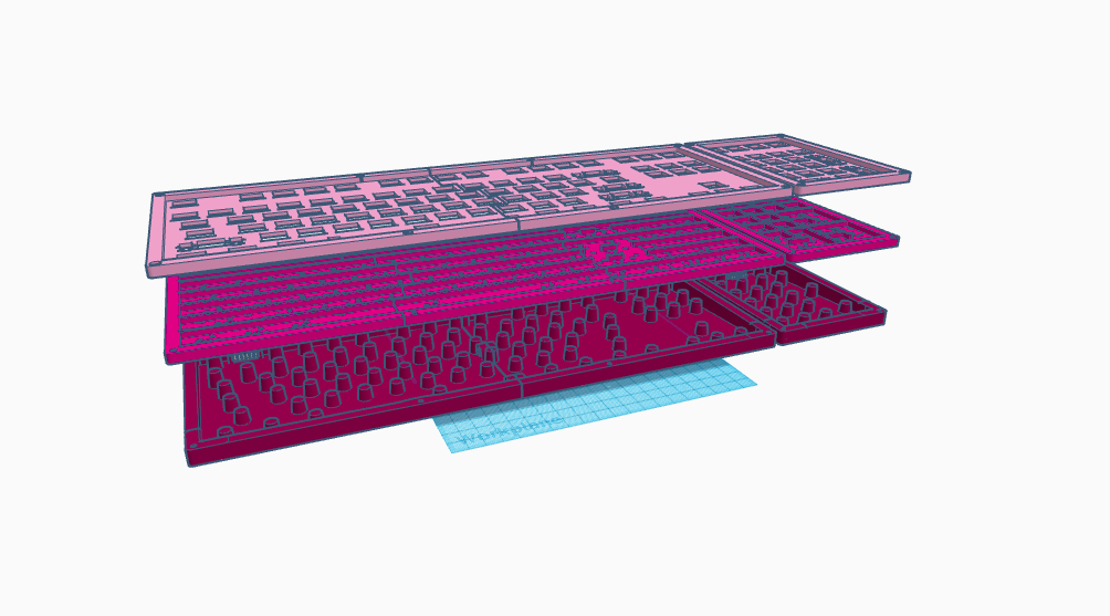 Prototype: 3D Printed HOT SWAP Mechanical keyboard. by rmpel | Download ...