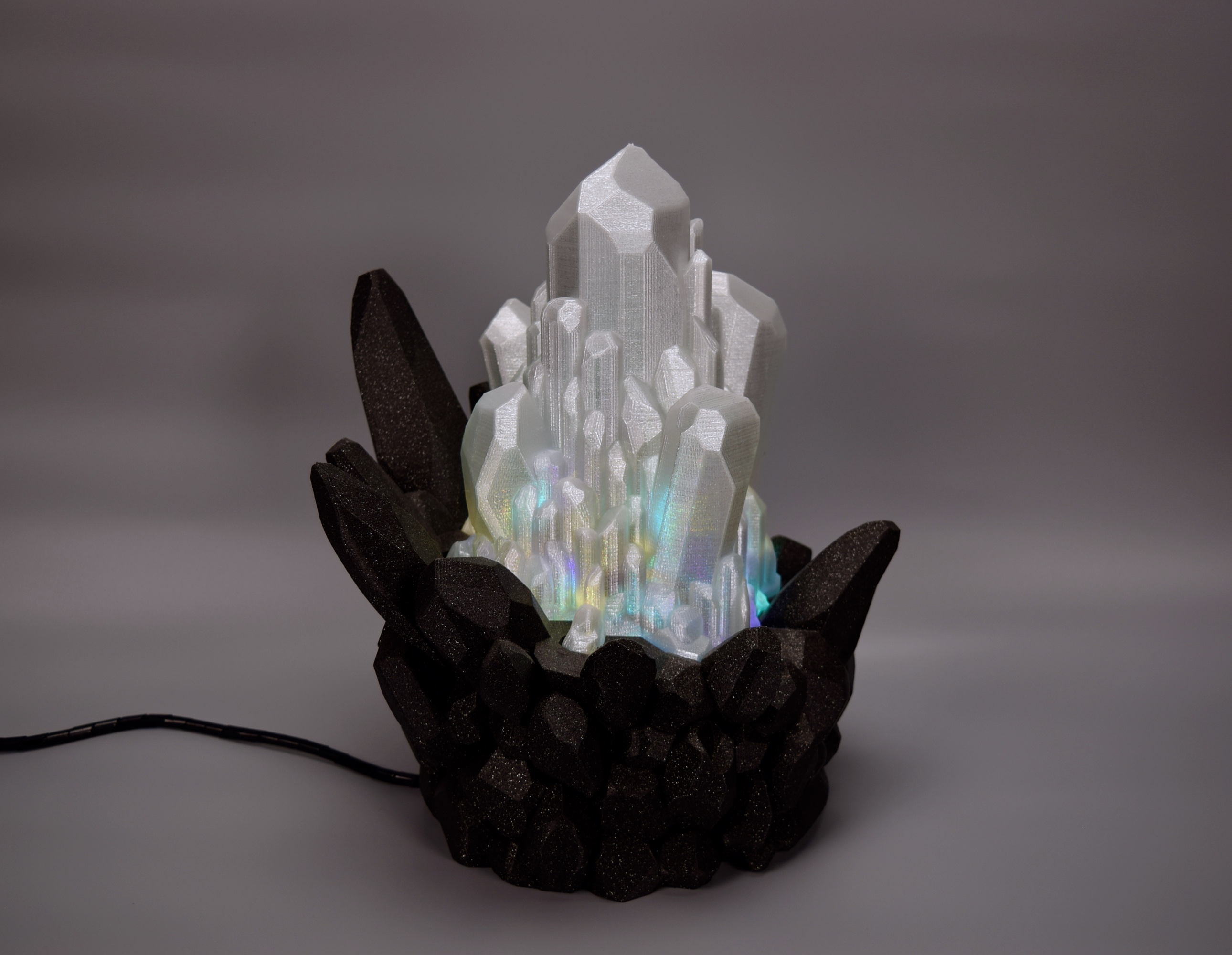 Crystal Led Lamp 2 by ChrisTheViolaNerd | Download free STL model ...
