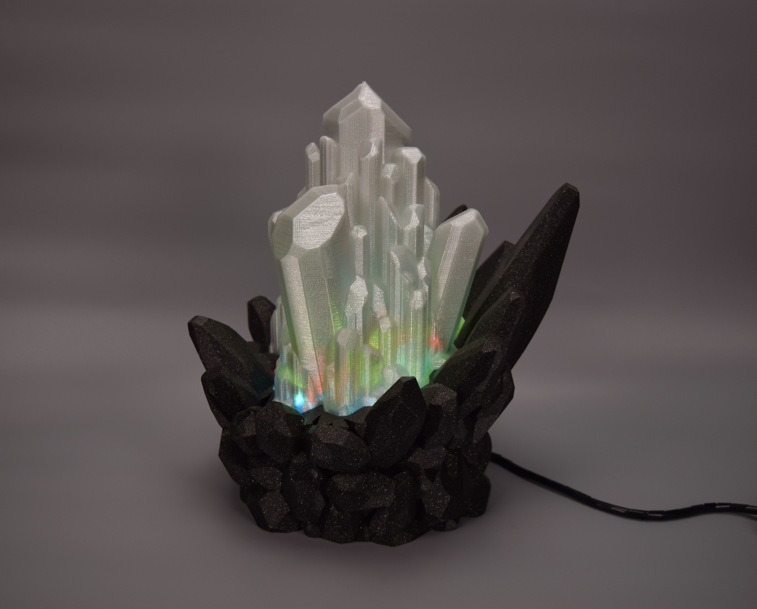 Crystal Led Lamp 2 by ChrisTheViolaNerd | Download free STL model ...